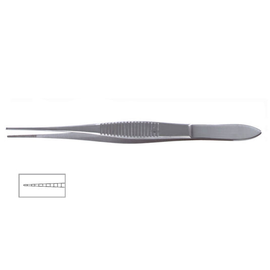 Iris Dressing Forceps, 4″ (10cm) – MediNordic